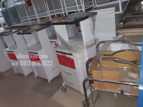 Trolley Emergency Besi - Produsen Peralatan dan Furniture Rumah Sakit Bogor