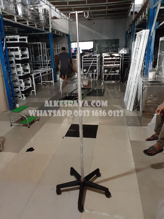 Tiang atau Stand Infus Besi dan Stainless - Produsen Peralatan dan ...